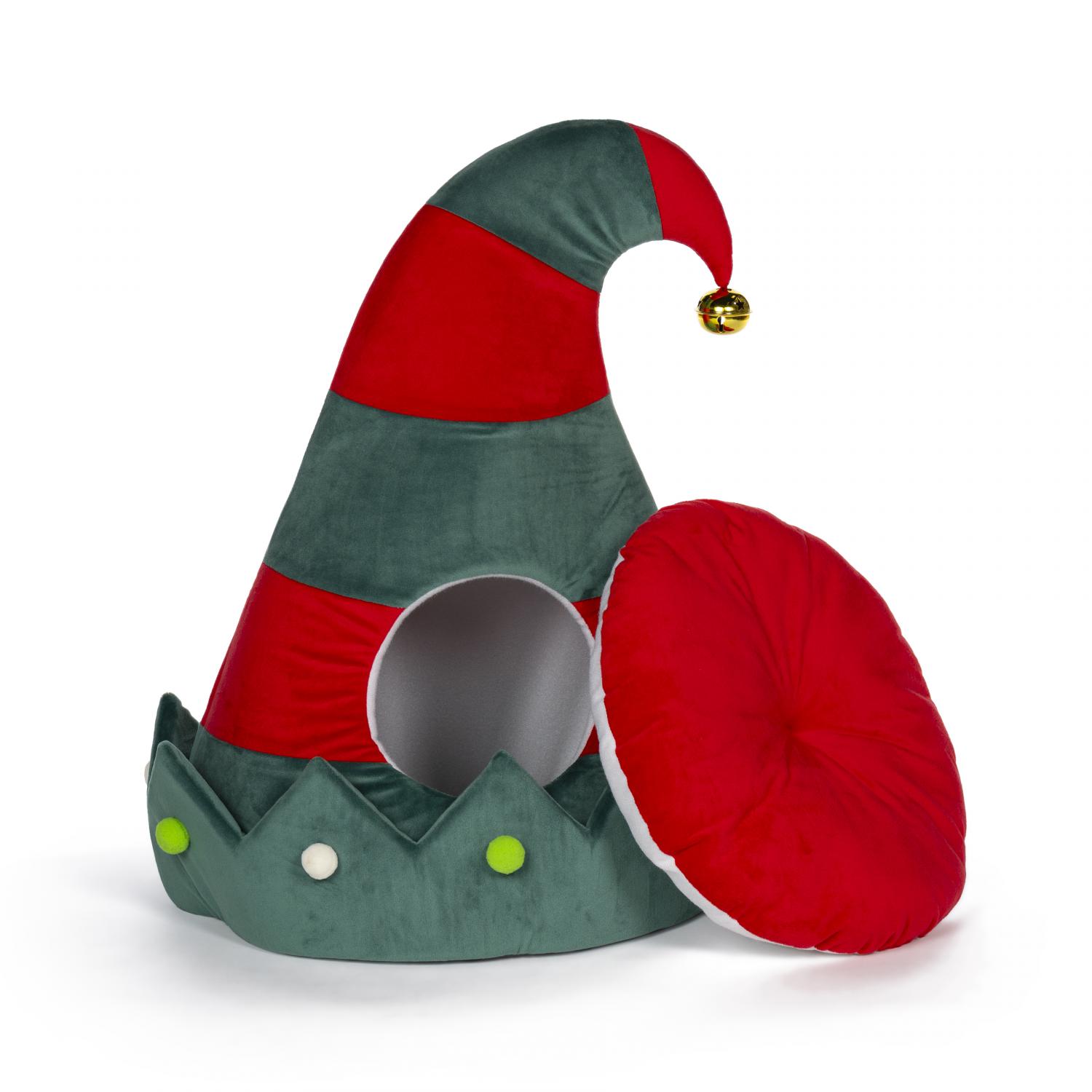 Jingle's Elf Cap Hideaway 81013 Prevue Pet Products